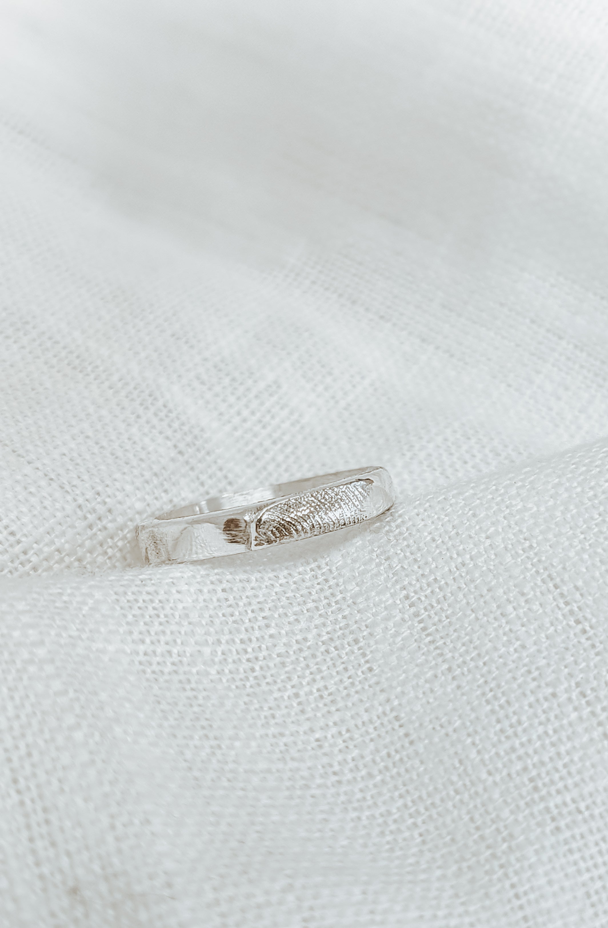 Sterling silver Imprint Ring – Charlotte Mari